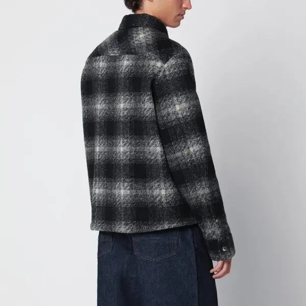 Moncler Checked Wool-blend Jacket
