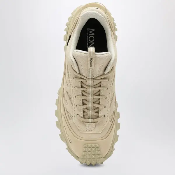 Moncler Trailgrip Apex Craft Gtx Sneakers In Leather - Beige