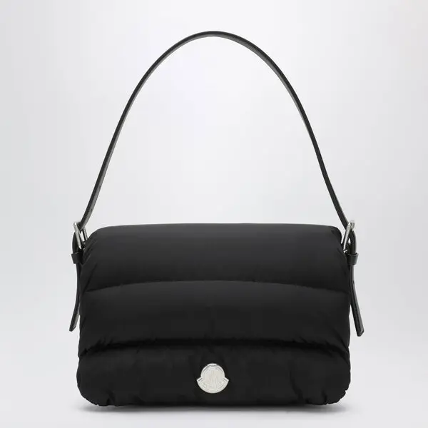 Moncler Caradoc Shoulder Bag In Nylon - Black