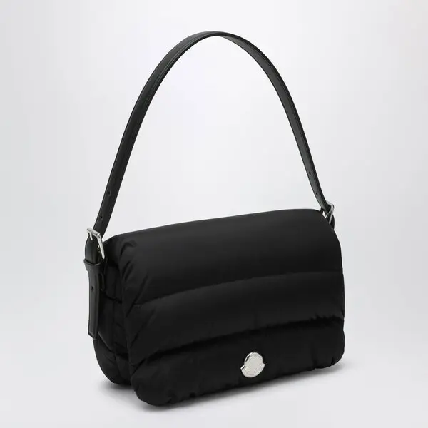 Moncler Caradoc Shoulder Bag In Nylon - Black