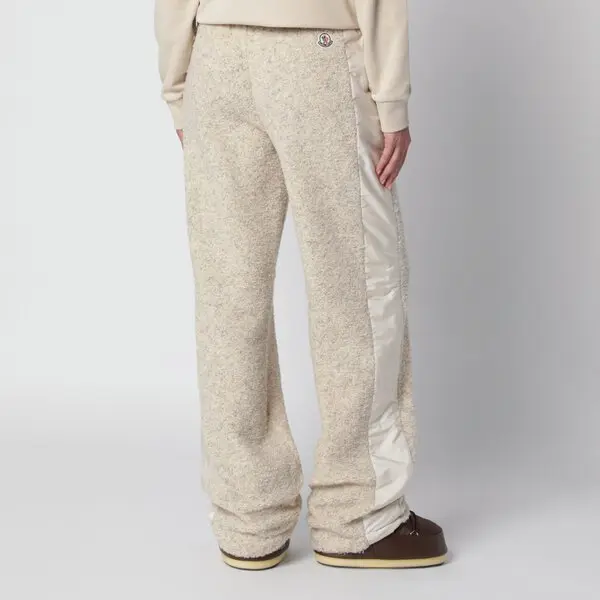 Moncler Bouclé Cotton Blend Trousers