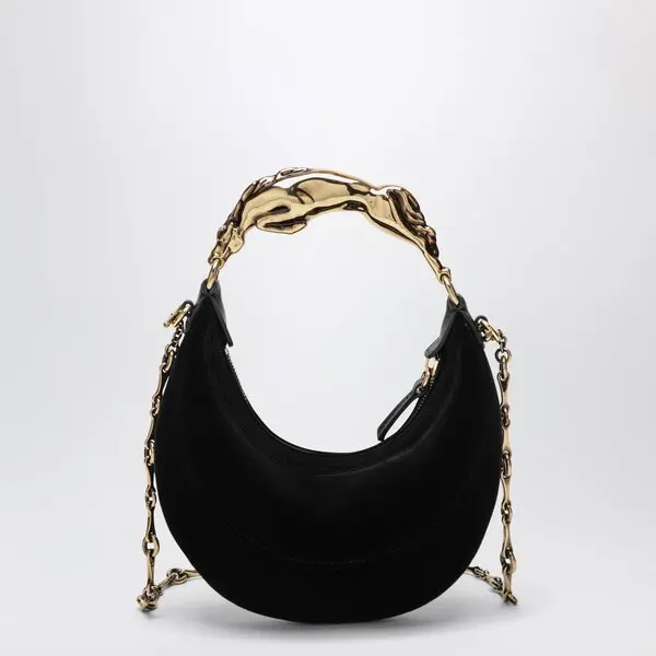 Chloé Suede Hobo Bag With Sculptural Handle