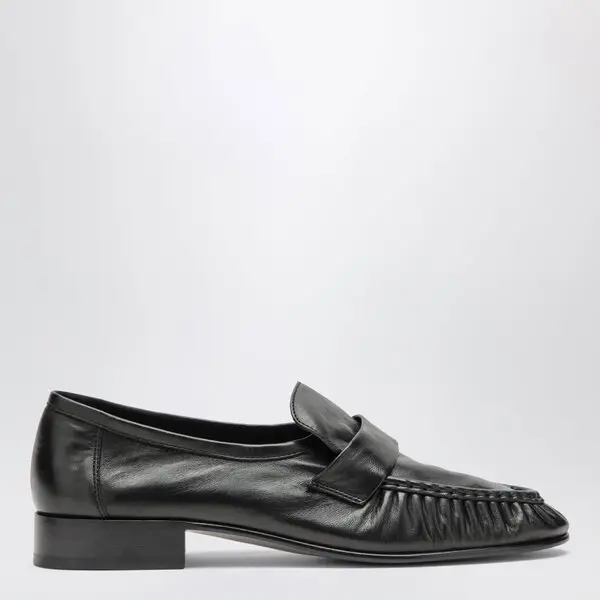THE ROW Soft Nappa Leather Loafers