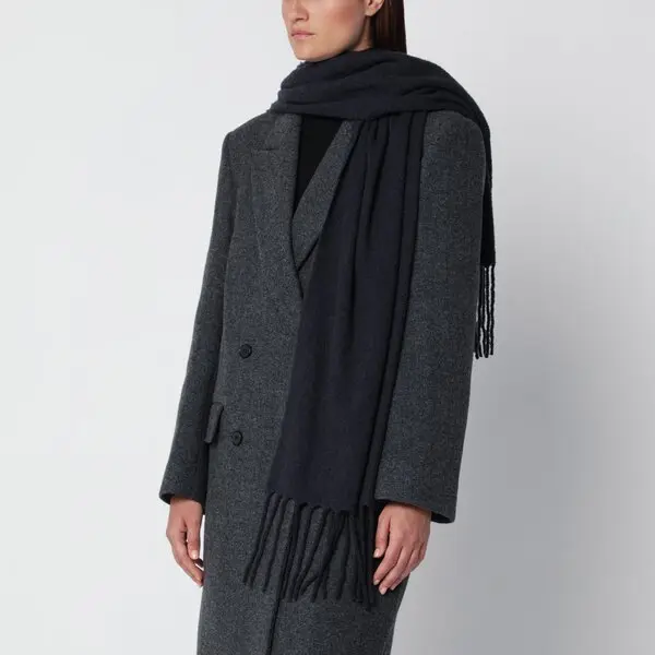 Destin Navy Opus Scarf In Wool