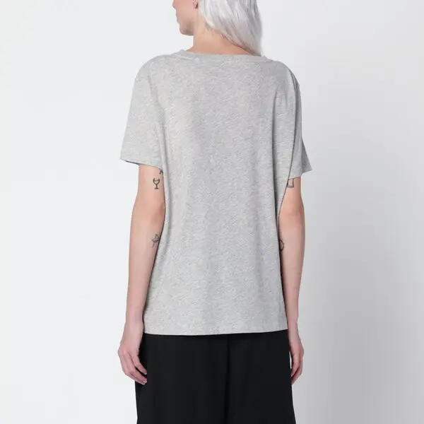 THE ROW Dera Light Mélange T-shirt In Cotton