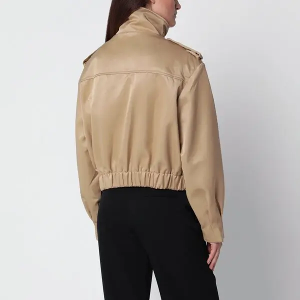 Source Unknown Barlow Flight Bomber Jacket In Twill