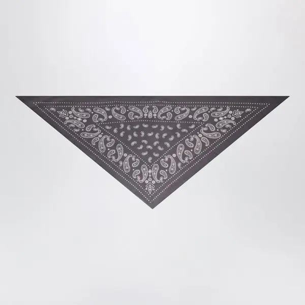 Destin Lava/terracotta Triangular Bandana Scarf