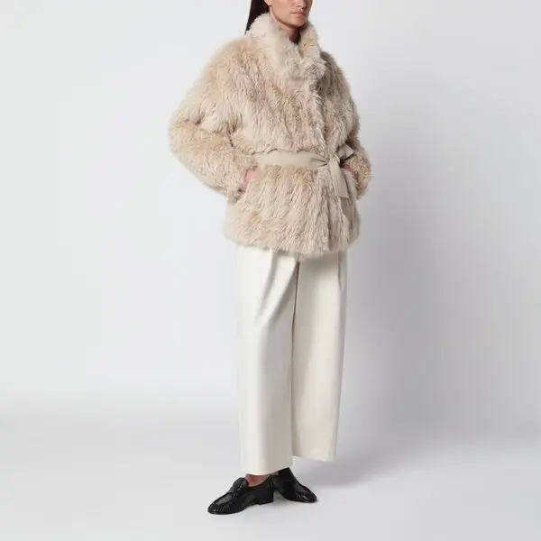 Source Unknown Ilaria Faux Fur Jacket