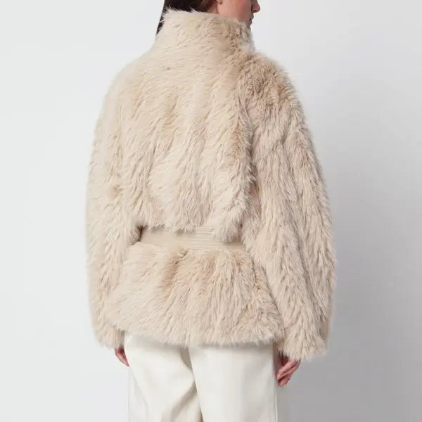 Source Unknown Ilaria Faux Fur Jacket
