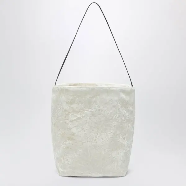 VALESQUE Velvet Bucket Tote Bag