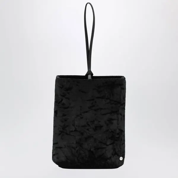 VALESQUE Velvet Pouch - Black