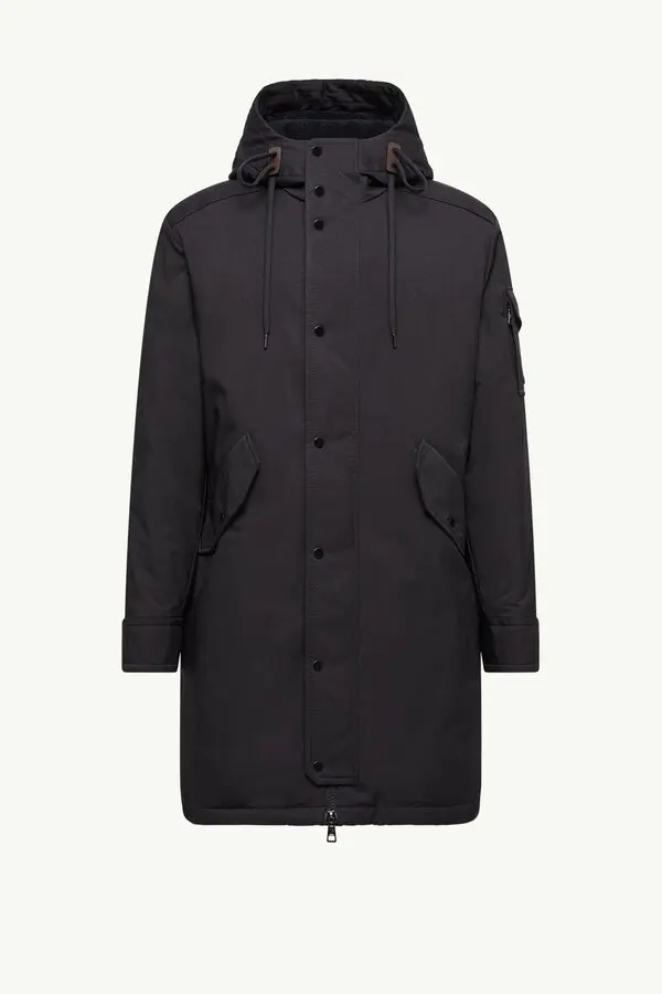 Moncler Nahan Hooded Long Down Parka