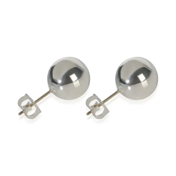 Tiffany & Co. Sterling Silver Hardwear Ball Earrings