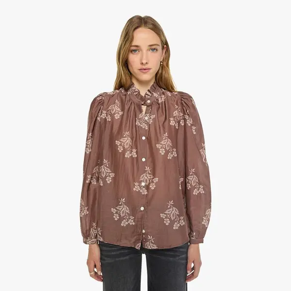 Alix Of Bohemia Annabel Shirt Doe Elderflower - Multi