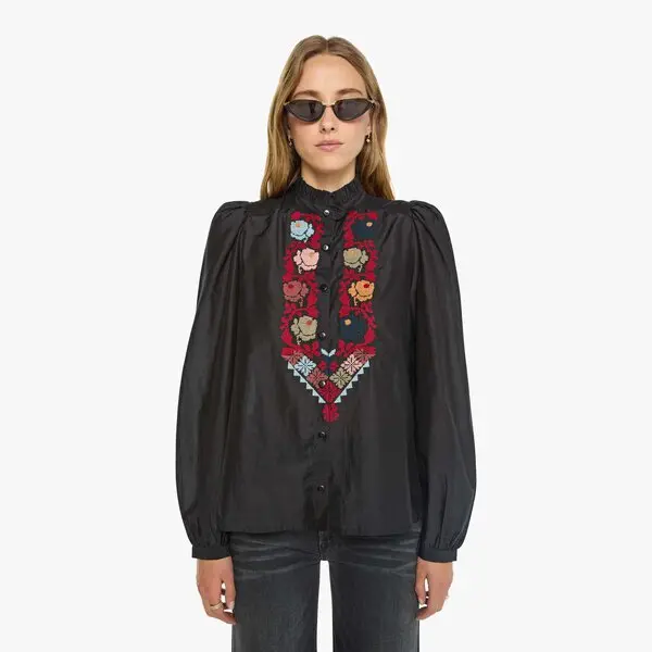 Alix Of Bohemia Annabel Shirt Emblem Panel