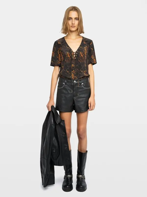 Zadig&Voltaire Terzo Silk Top