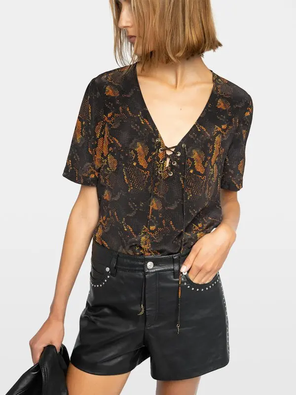 Zadig&Voltaire Terzo Silk Top