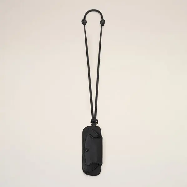 AMI Paris Mimi Cow Leather Glasses Case
