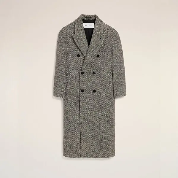 AMI Paris Double-breasted Wool Coat