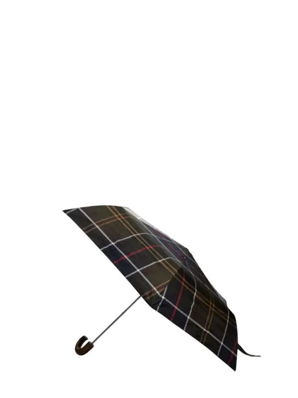 Barbour Tartan Mini Umbrella