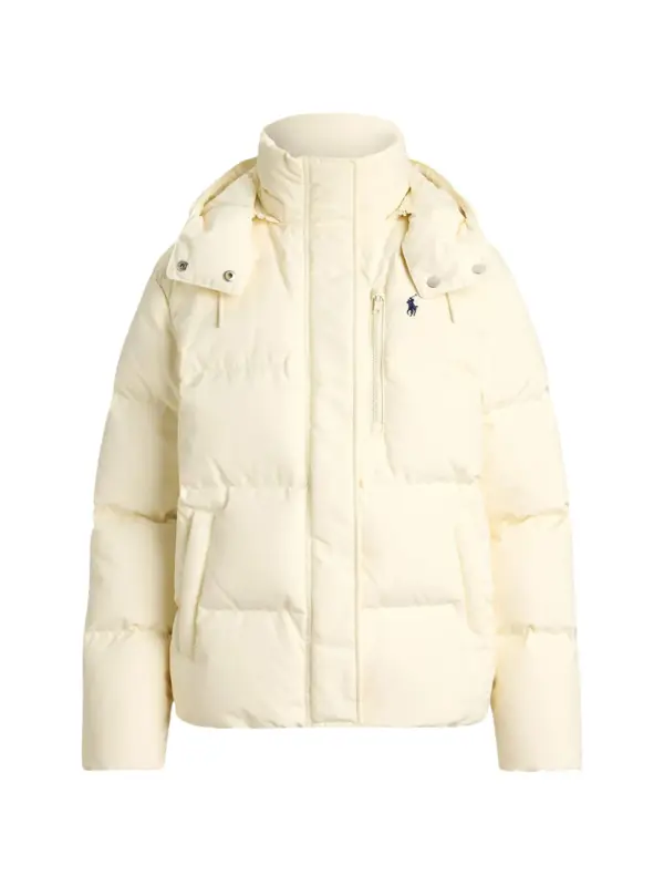 Polo Ralph Lauren Mid-weight Down Puffer Jacket - White