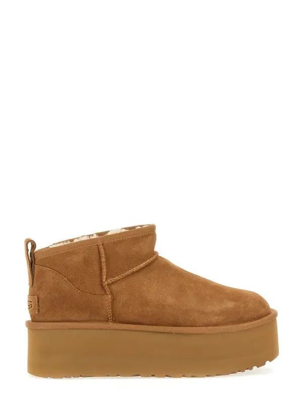 UGG Classic Ultra Mini Platform Boots - Brown