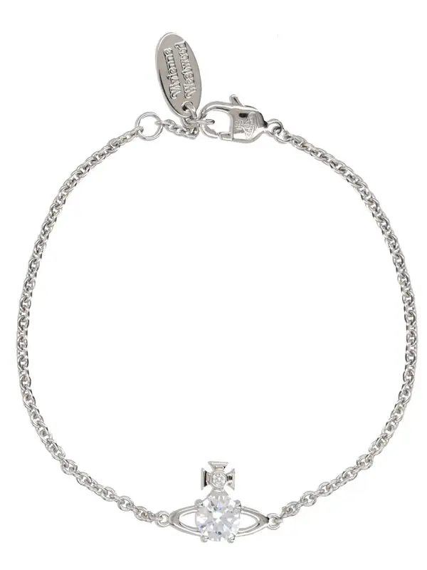 VIVIENNE WESTWOOD Bracciale "reina" Small - Silver