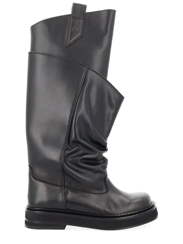 Attico Passeggiata" Leather Boots