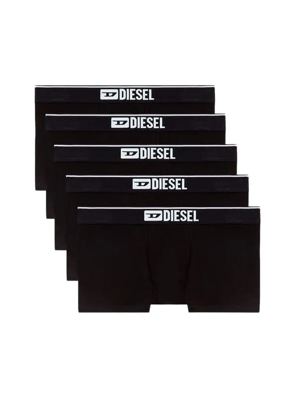 DIESEL® 5-pack Boxer In Cotone - Black