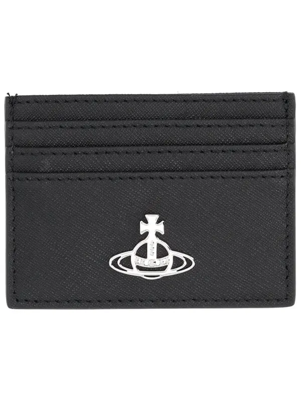 VIVIENNE WESTWOOD Portacarte "flat - Black