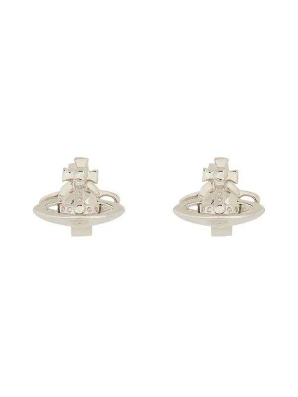 VIVIENNE WESTWOOD Lorelei Stud Earrings - Silver