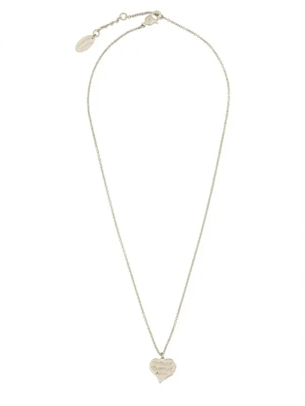 VIVIENNE WESTWOOD Petra Heart Pendant Necklace