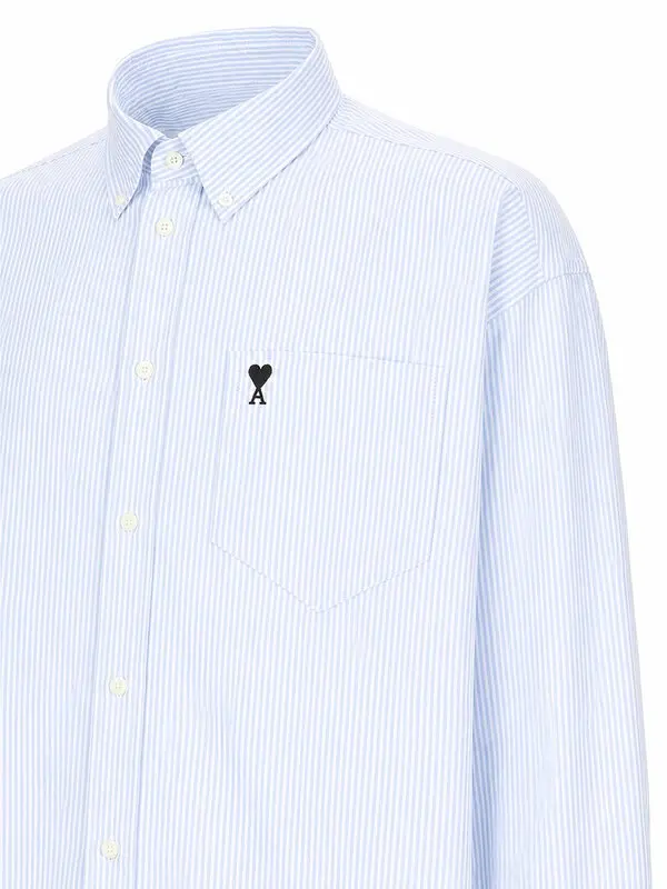 AMI Paris Camicia Con Logo