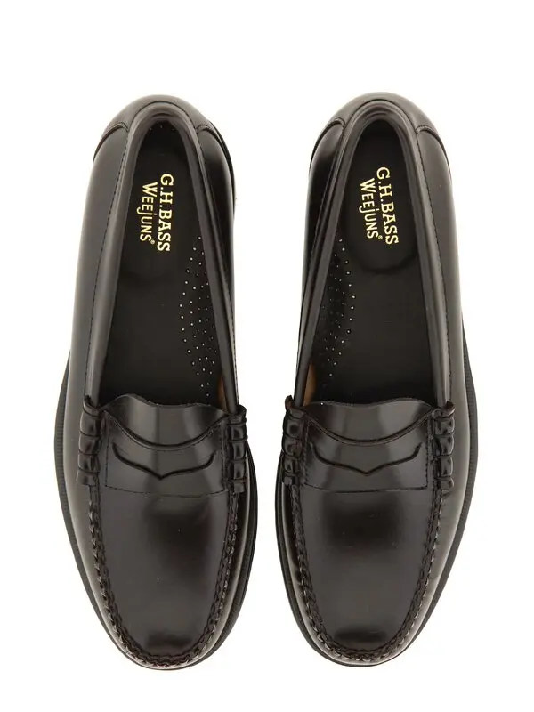 G.H. BASS & CO. Weejun Heritage Larson" Moc Toe Loafers