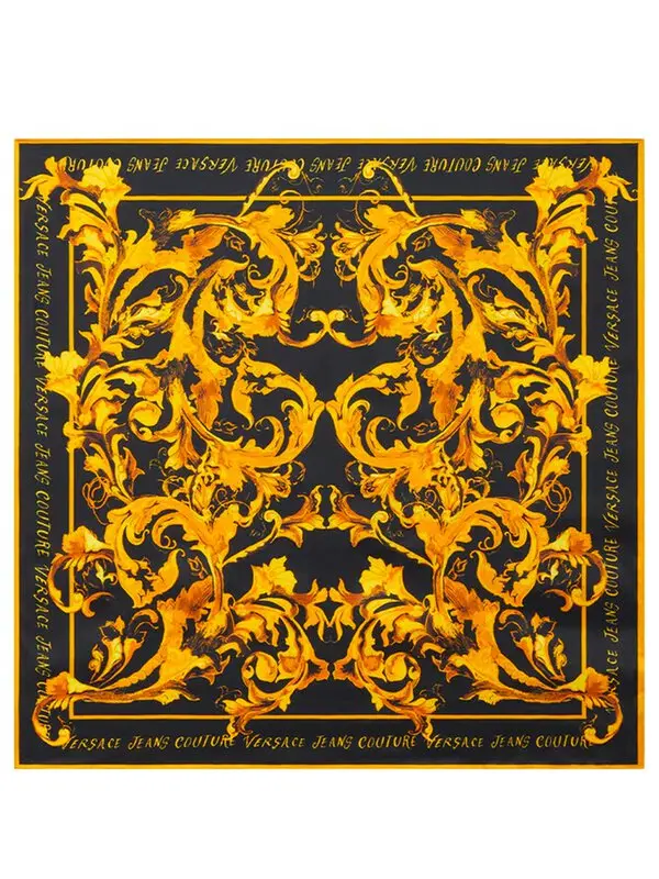 Versace Foulard In Seta - Multicolour