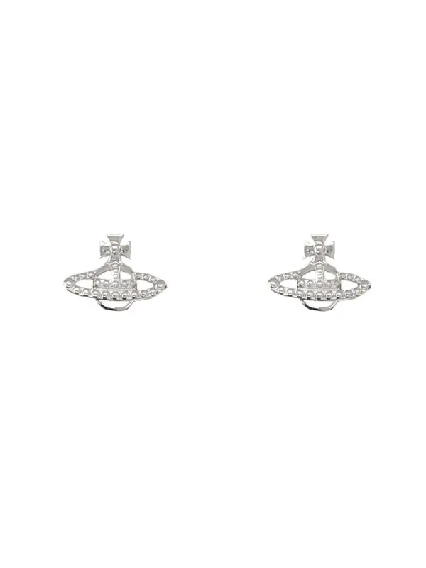 VIVIENNE WESTWOOD Farah Orb Stud Earrings - Silver