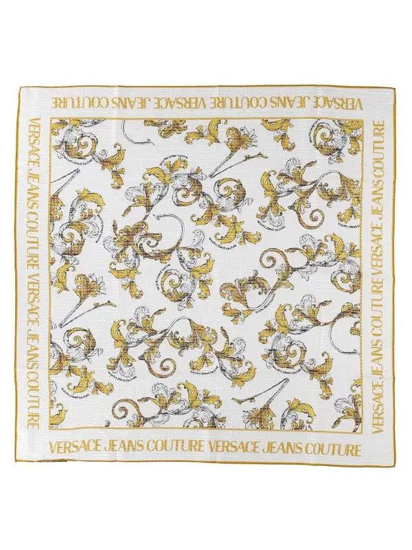 Versace Foulard In Seta - Multicolour
