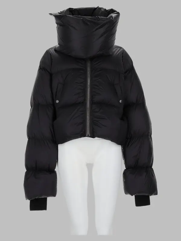 Rick Owens Funnel Neck Down Puffer Jacket