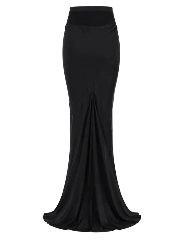 Rick Owens Slim Long Skirt