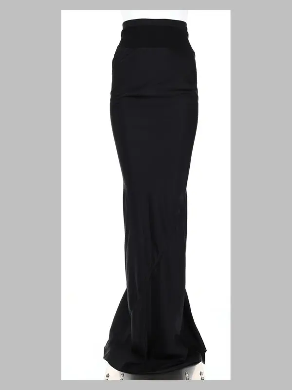 Rick Owens Slim Long Skirt