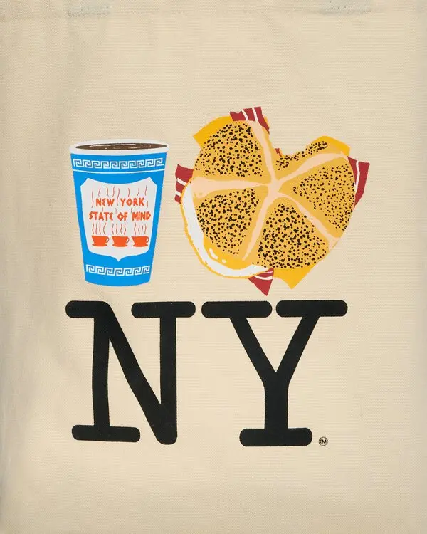 PICCOLINY Bacon Egg And Cheese Ny Large Tote