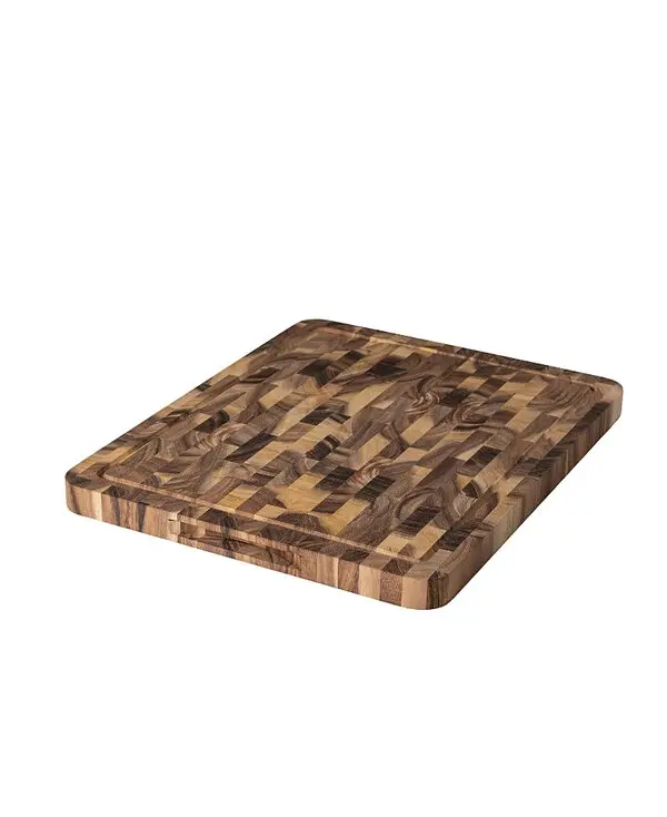 BE HOME Acacia End Grain Rectangular Cutting Board
