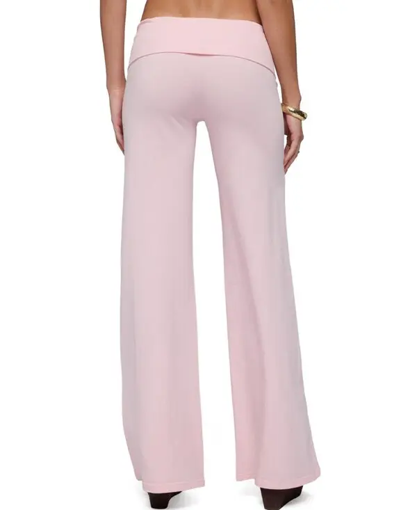 EDIKTED Poppy Foldover Wide Leg Pants