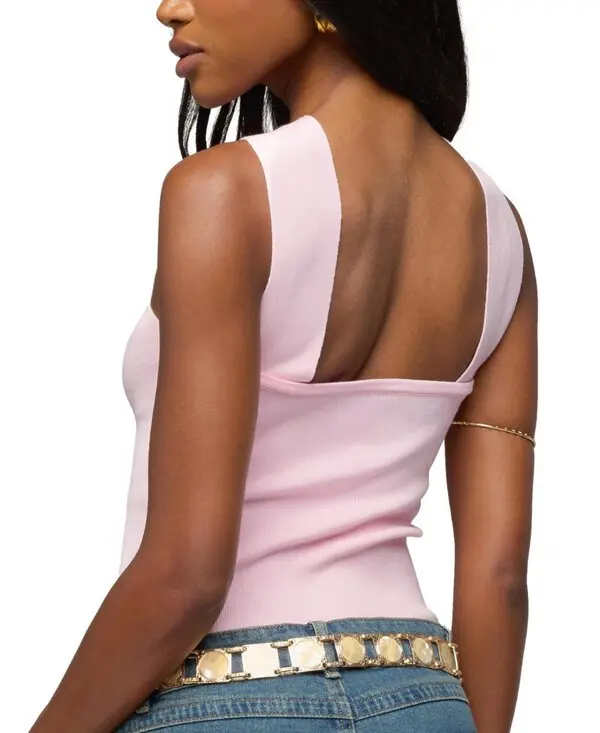 EDIKTED Kerren Knotted Knit Top