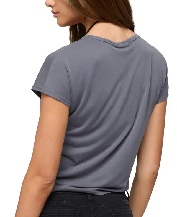 EDIKTED Marisse Tie Front Top