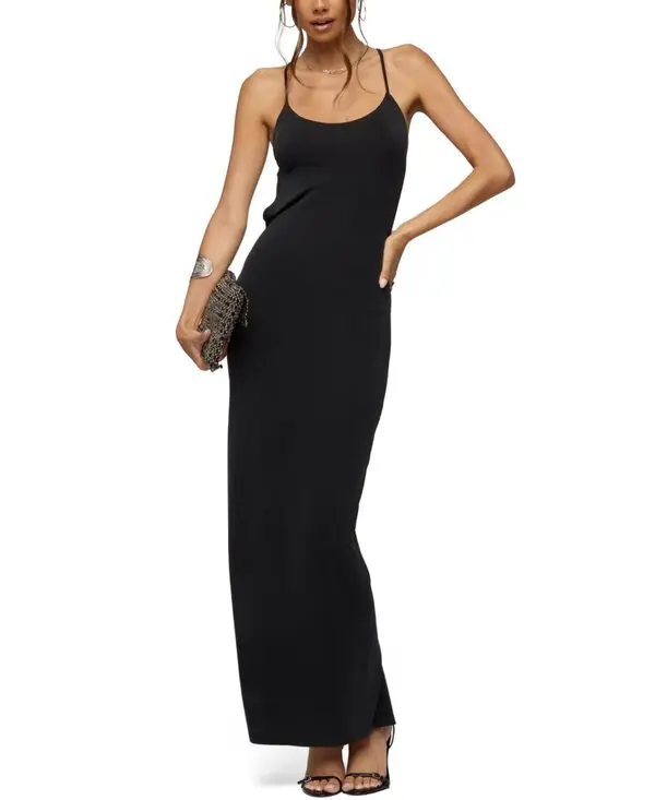 EDIKTED Zhuri Ring Backless Maxi Dress