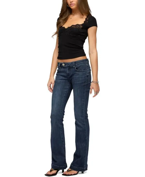 EDIKTED Nellwyn Lacey Top