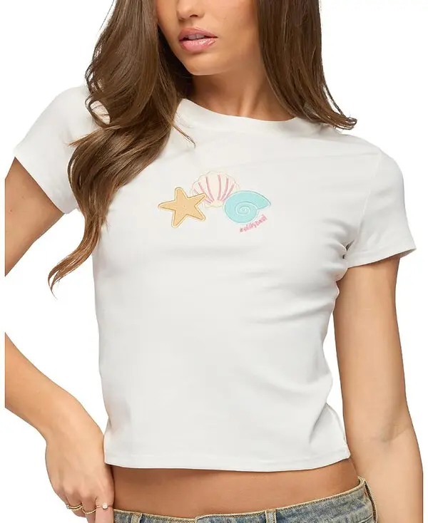 EDIKTED Ocean Club Graphic T-shirt