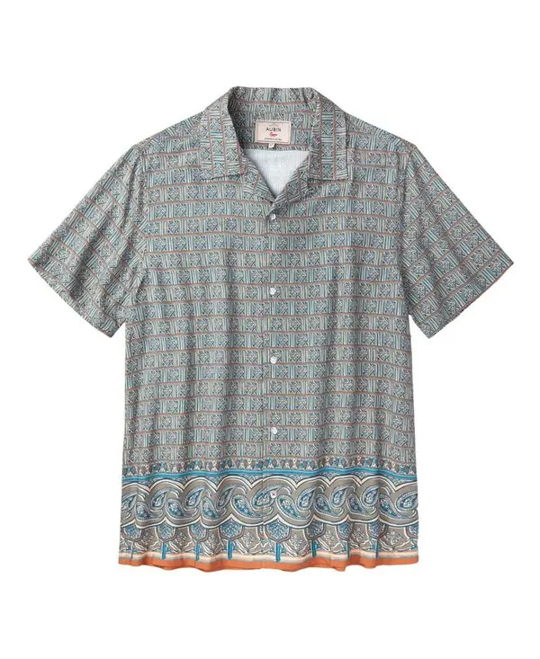 Aubin Belmont Printed Shirt - Tile Print