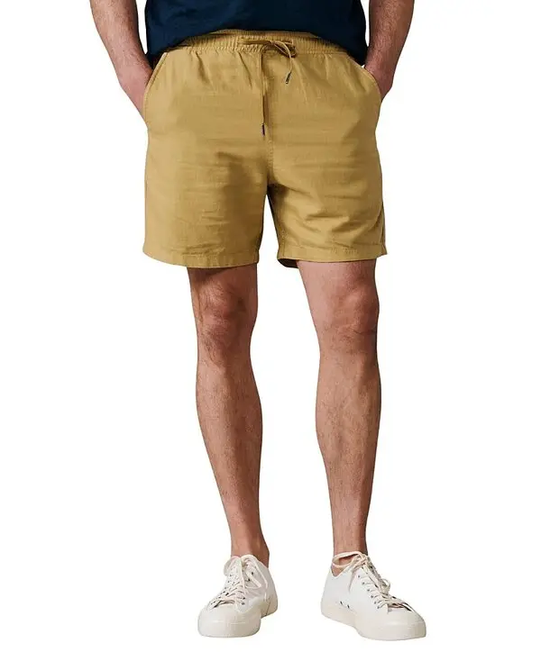 Aubin Whithorn Drawstring Short - Sand
